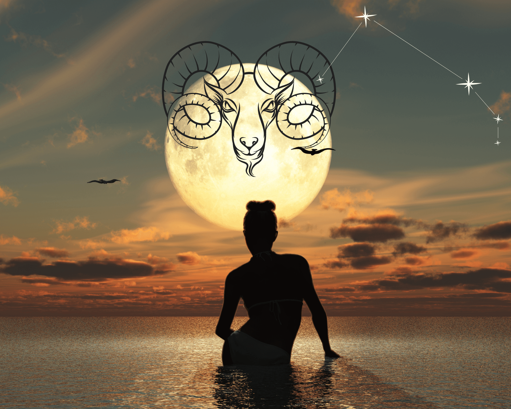 The Full Moon in Aries: October 17, 2024 - Astrology with Suzy